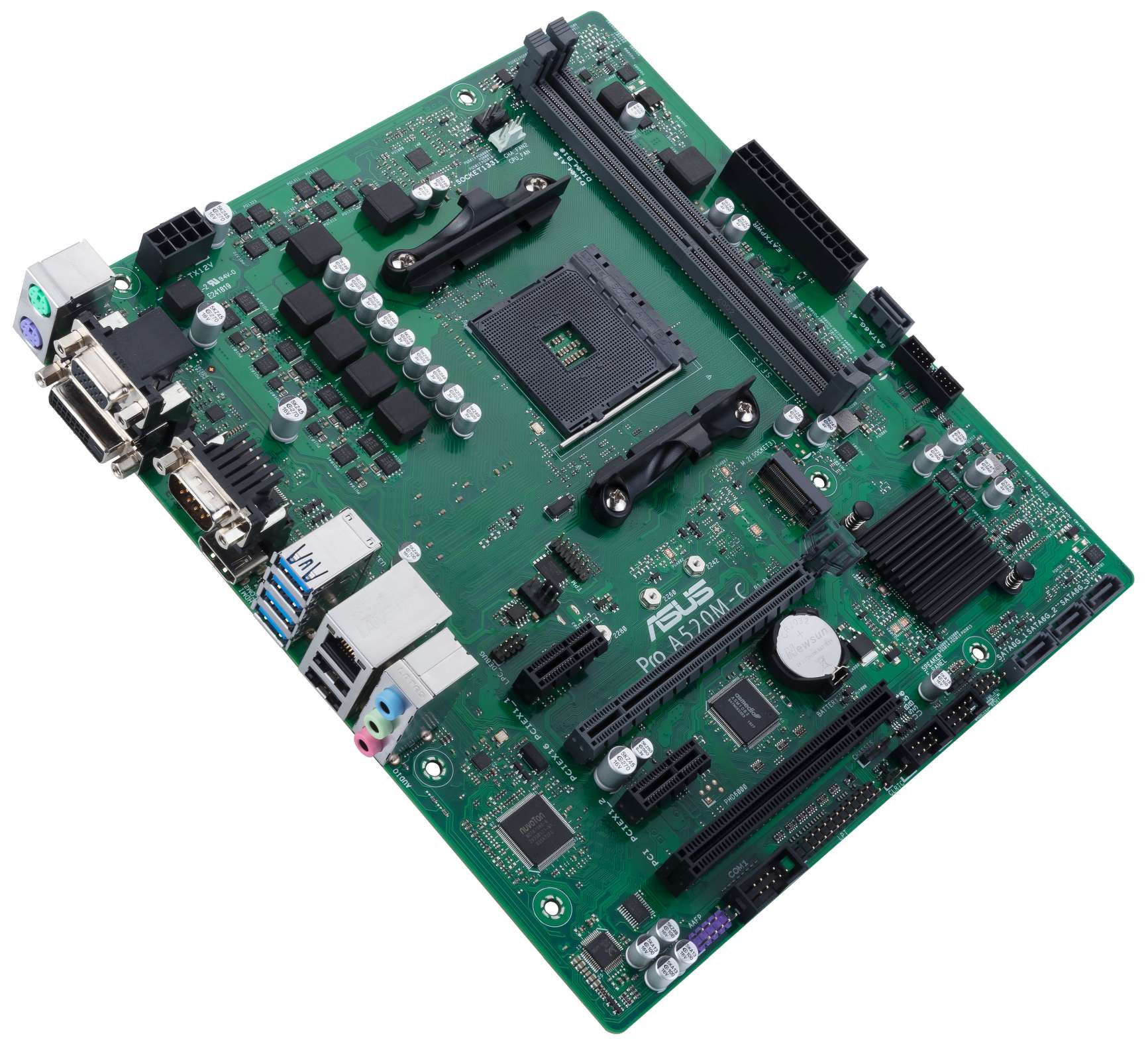 Asus officially unveils its A520 motherboard lineup