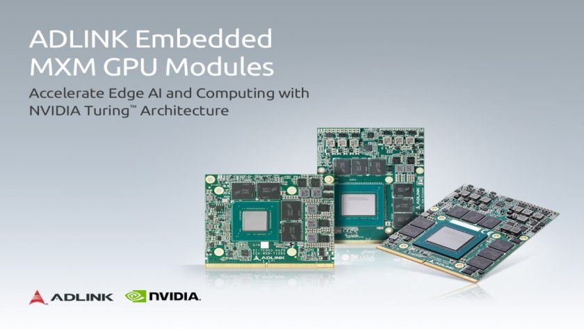 ADLINK Releases NVIDIA Turing™ based MXM Graphics Modules