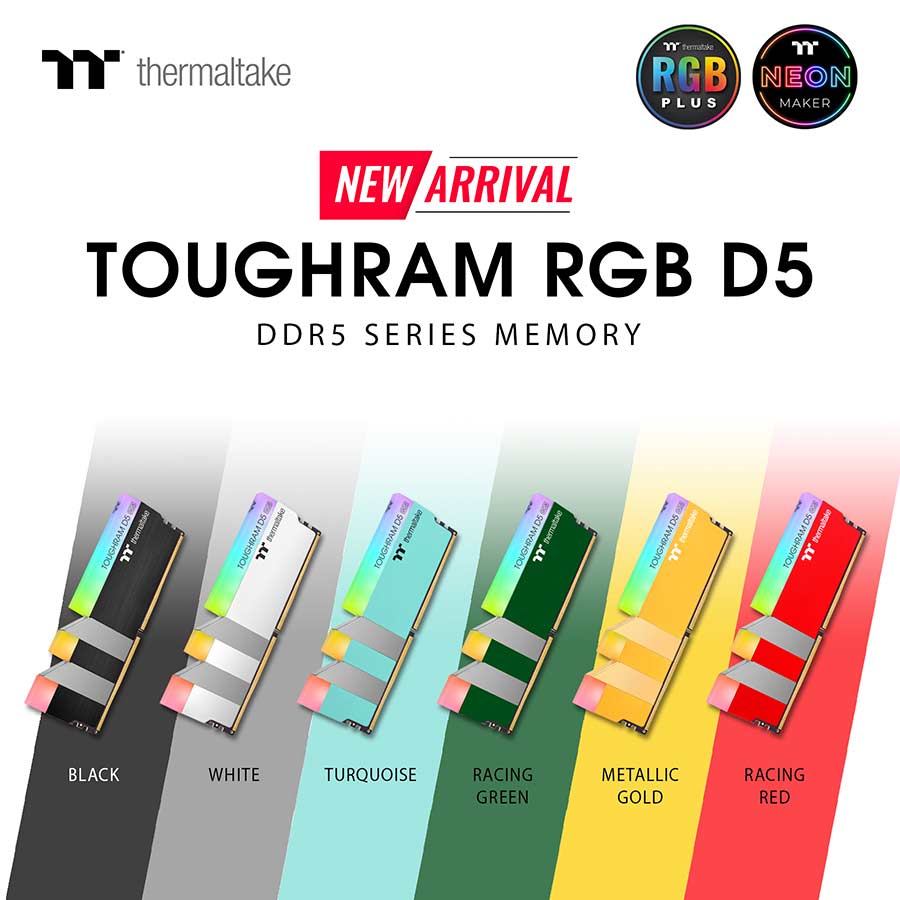 Thermaltake Announces the New TOUGHRAM RGB D5